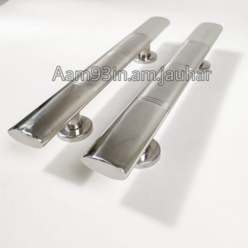 Jual Handle pintu 33 cm tarikan OVAL gagang rumah kunci stainless ...