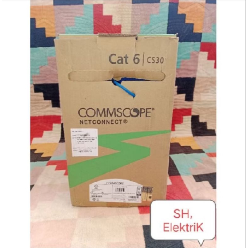 Jual KABEL UTP COMMSCOPE CAT 6 KABEL LAN CAT6 COMMSCOPE ORIGINAL jual ...