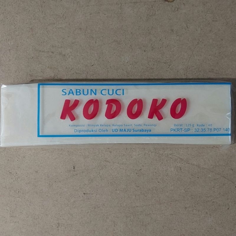 Jual [BELI BANYAK LEBIH HEMAT] 1 PCS SABUN CUCI KODOK/KODOKO 125g ...