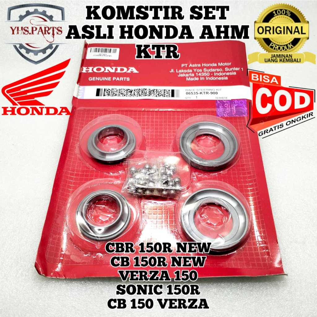 Jual ASLI ORIGINAL COMSTIR KOMSTIR LEHER HONDA AHM KTR DIJAMIN PRESISI ...