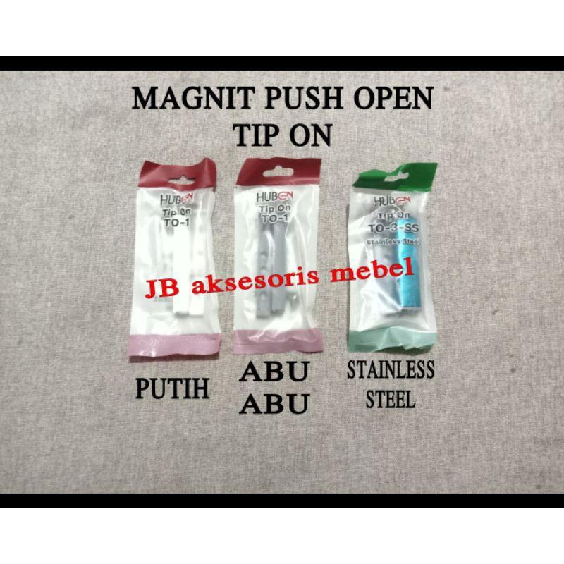 Jual MAGNIT PUSH TO OPEN PLAT BULAT PLASTIK PVC STAINLESS STEEL Merk ...