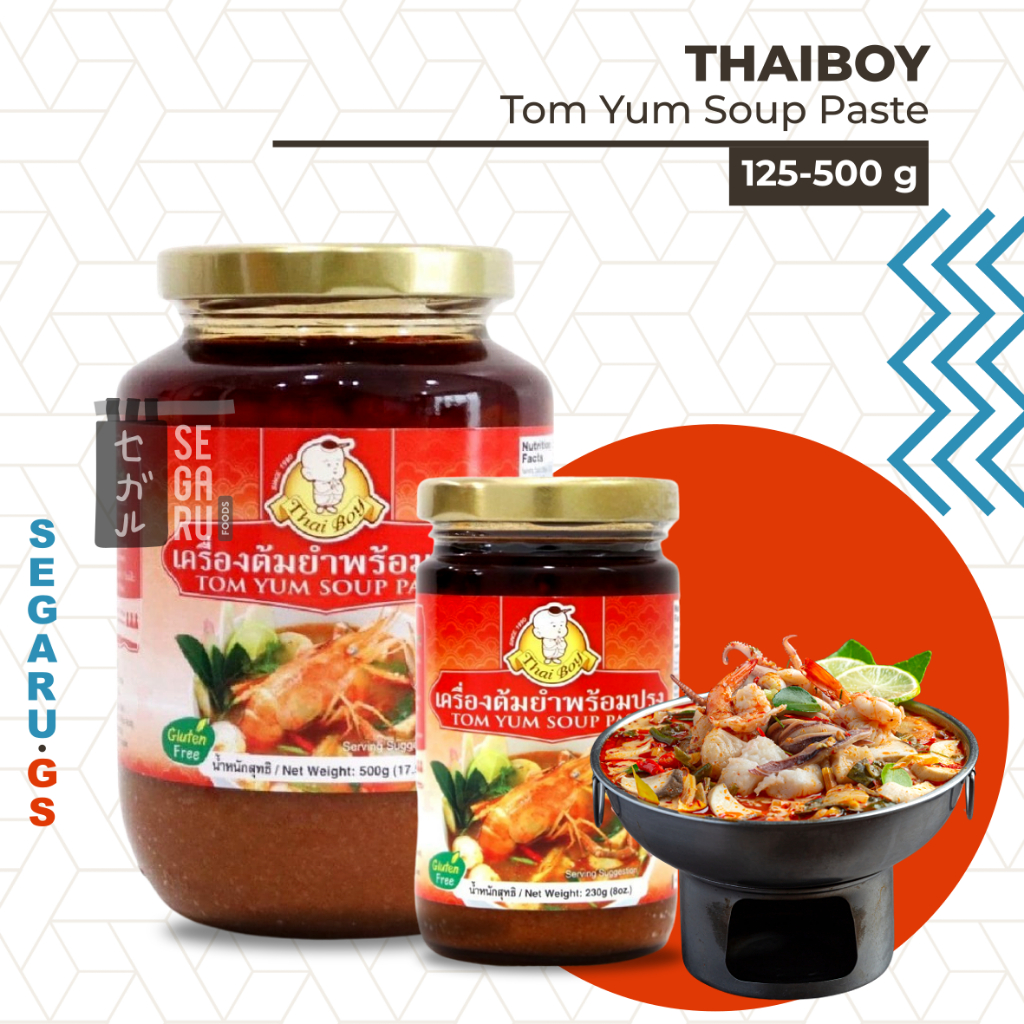 Jual Thai Boy Tom Yum Soup Paste | Bumbu Tomyam Halal | Shopee Indonesia