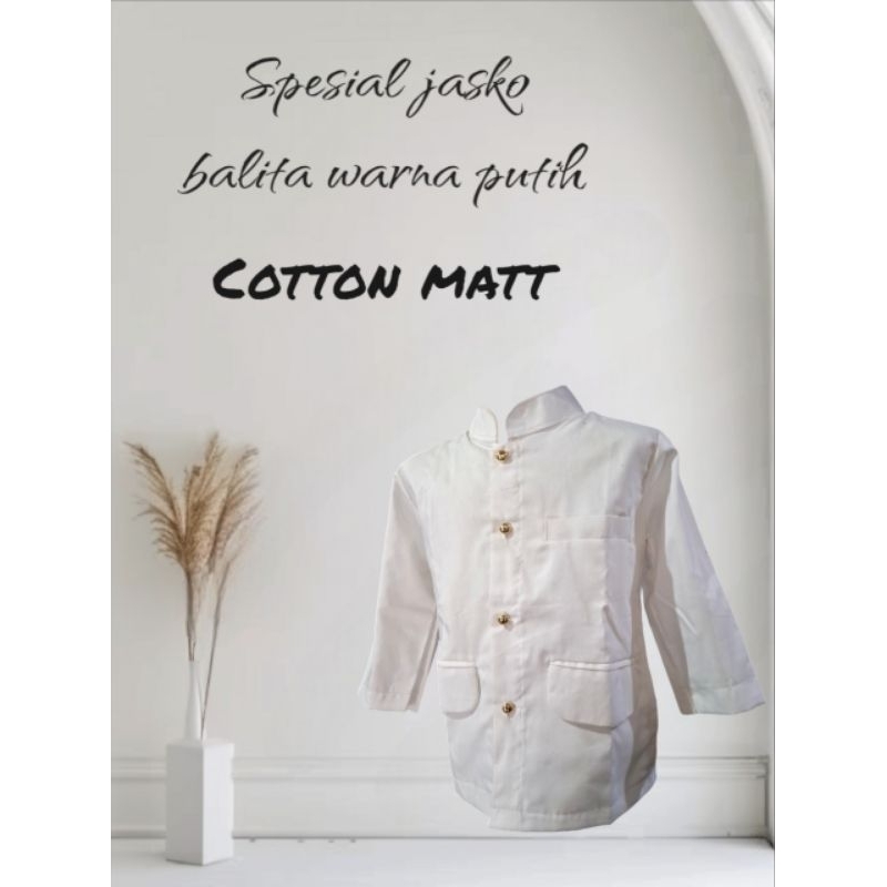 Jual Jasko Anak Balita Warna Putih Lengan Panjang | Shopee Indonesia