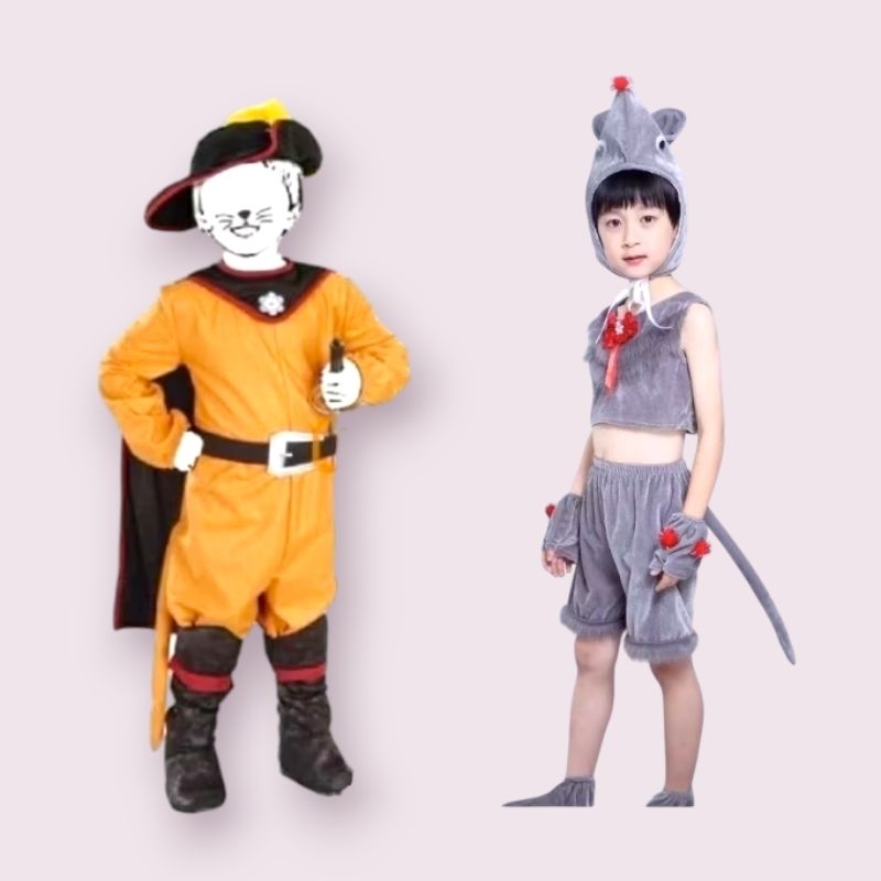 Jual cosplay kostum kucing dan tikus anak tk | Shopee Indonesia
