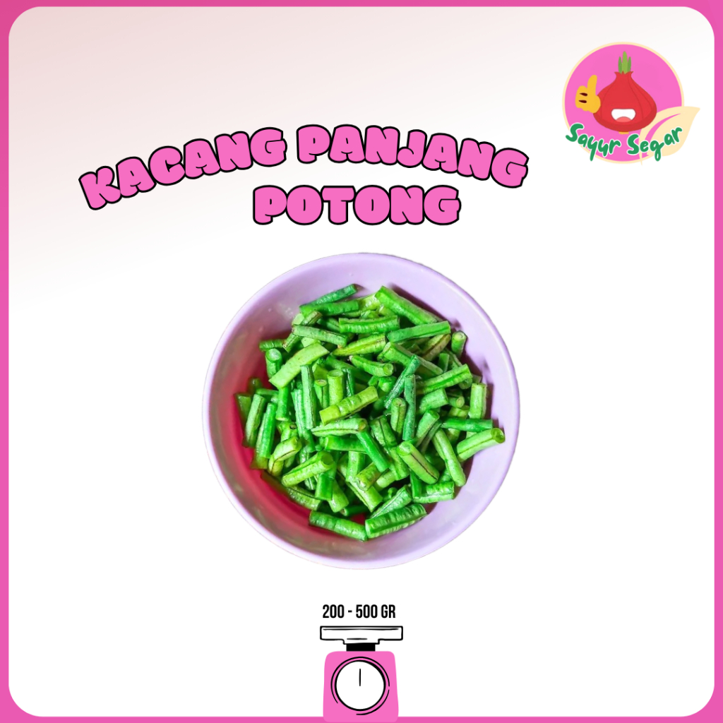 Jual Sayur Segar - Kacang Panjang Potong Segar / Long Beans | Shopee ...