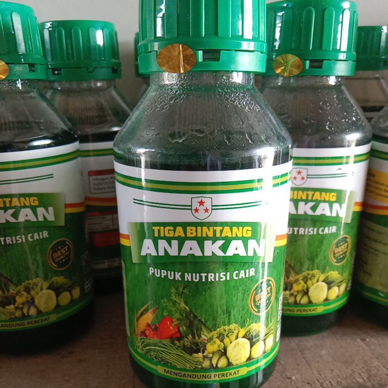 Jual Tiga Bintang Anakan Pupuk Nutrisi Cair | Shopee Indonesia