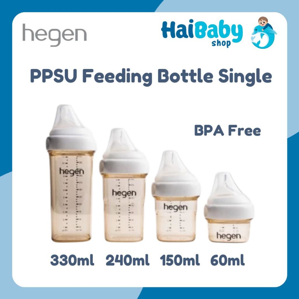 Jual Hegen PCTO™ Feeding Bottle PPSU Single Pack | Shopee Indonesia