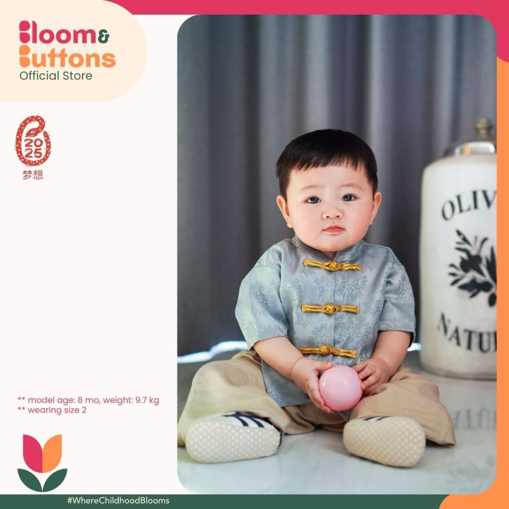 Jual Bloom & Buttons - Jade Set (Boy) | Shopee Indonesia