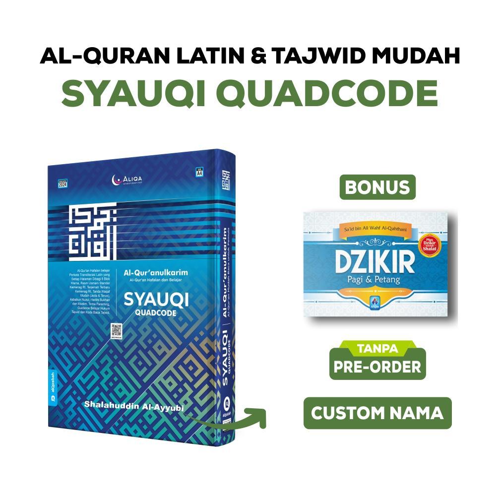 Jual Al Quran Latin dan Terjemah Besar Syauqi Quadcode Tajwid Mudah ...