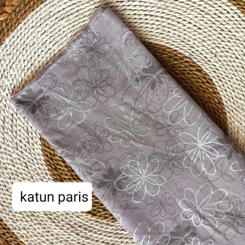 Jual kain katun paris premium motif bunga terbaru | Shopee Indonesia
