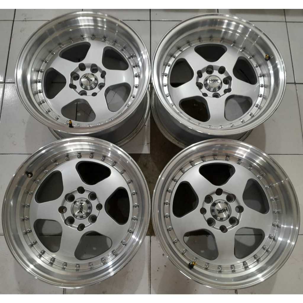 Jual VELG MOBIL BEKAS CELONG HSR BURN RING 16 LEBAR 8/9 PCD 4X100 4X114 ET20/15 S/P SEKEN BUAT ...