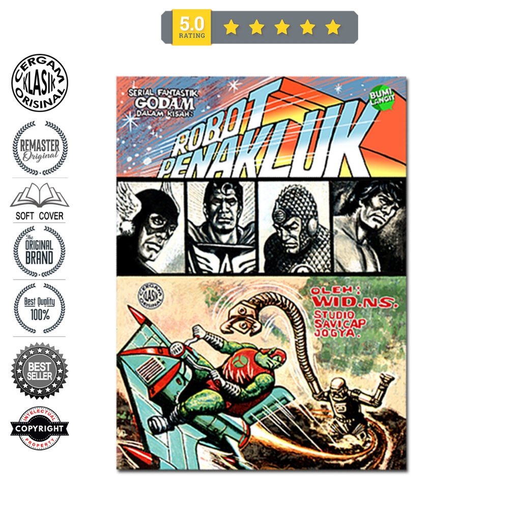 Jual Bumilangit Komik Godam Robot Penakluk (remaster) SC | Shopee Indonesia
