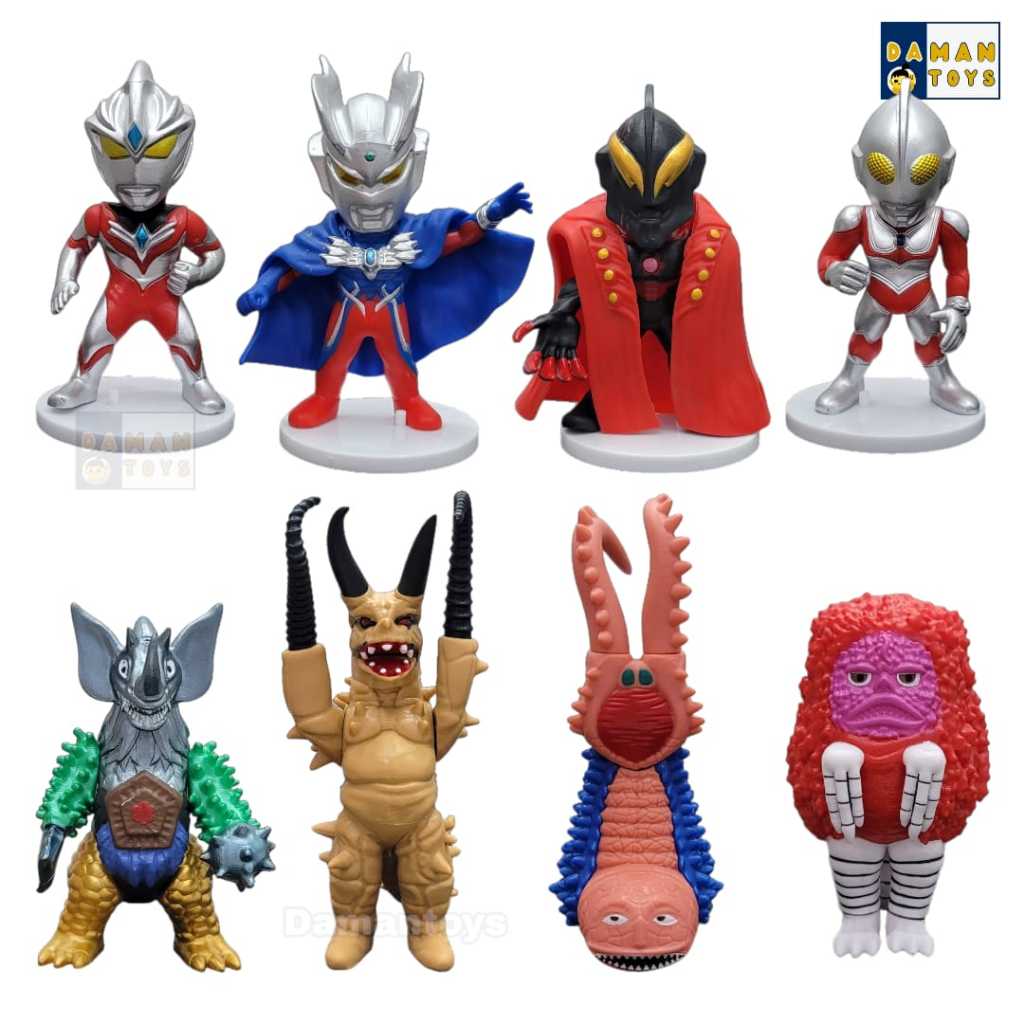 Jual Figure Ultraman ARC Zero Jack Kaiser Belial Twintail Pigmon Gudon ...