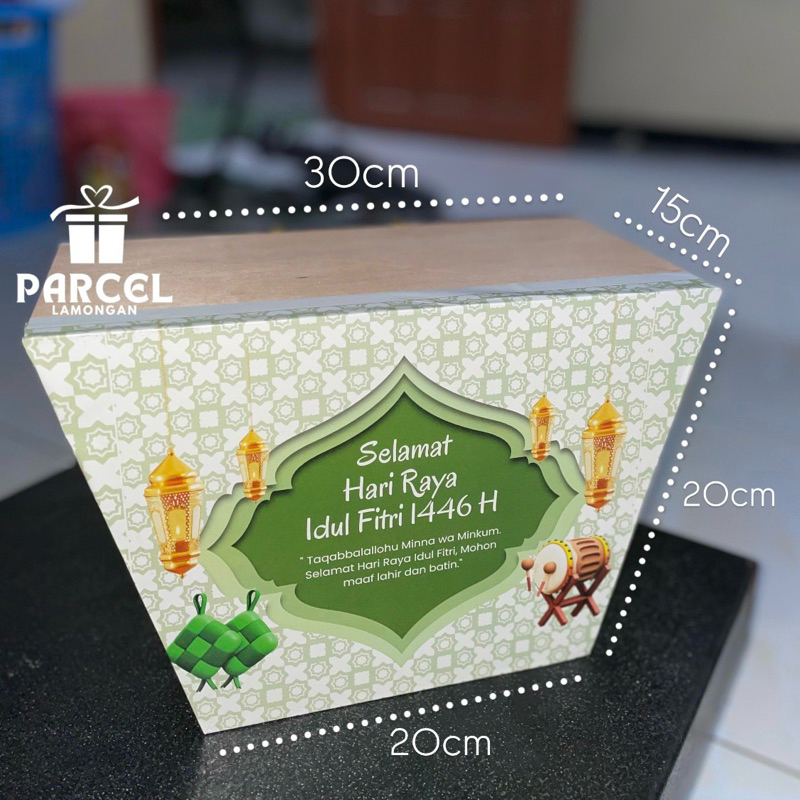 Jual [SIZE L] ALAS BOX PARCEL / BOX HAMPERS / KERANJANG PARCEL / PARCEL ...
