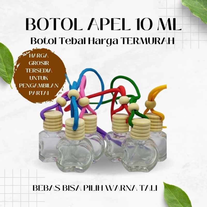 Jual BOTOL APEL PARFUM MOBIL GANTUNG 10 ML BOTOL LUCU UNIK UNTUK PARFUM ...