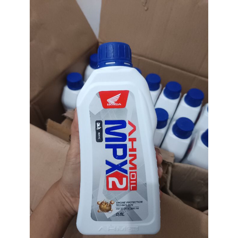 Jual AHM OIL MPX2 0.8L SAE10W-30 | Shopee Indonesia