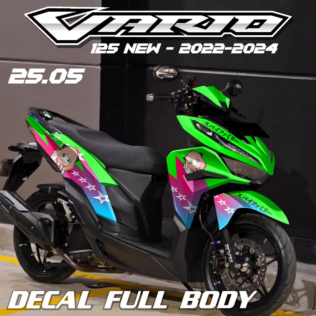 Jual Viro Decal Full Body COD TERBARU DECAL STICKER VARIO NEW 125/150 ...