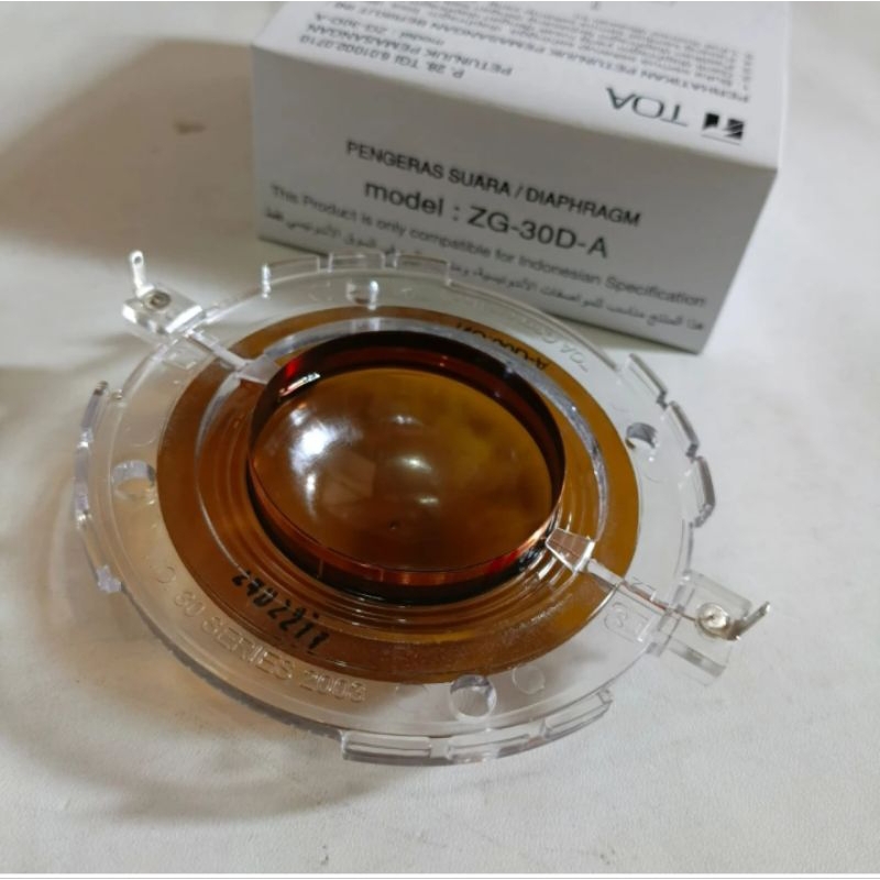 Jual spull diaphragm TOA ZG-30D-A 25 Watt original TOA galva. | Shopee ...