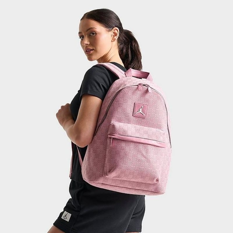 Jual Ransel Air Jordan Monogram Backpack Pink Glaze Original Resmi JD ...