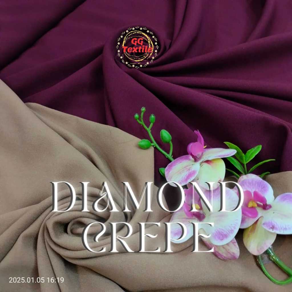 Jual KAIN DIAMOND CREPE GEORGETTE PREMIUM | Shopee Indonesia