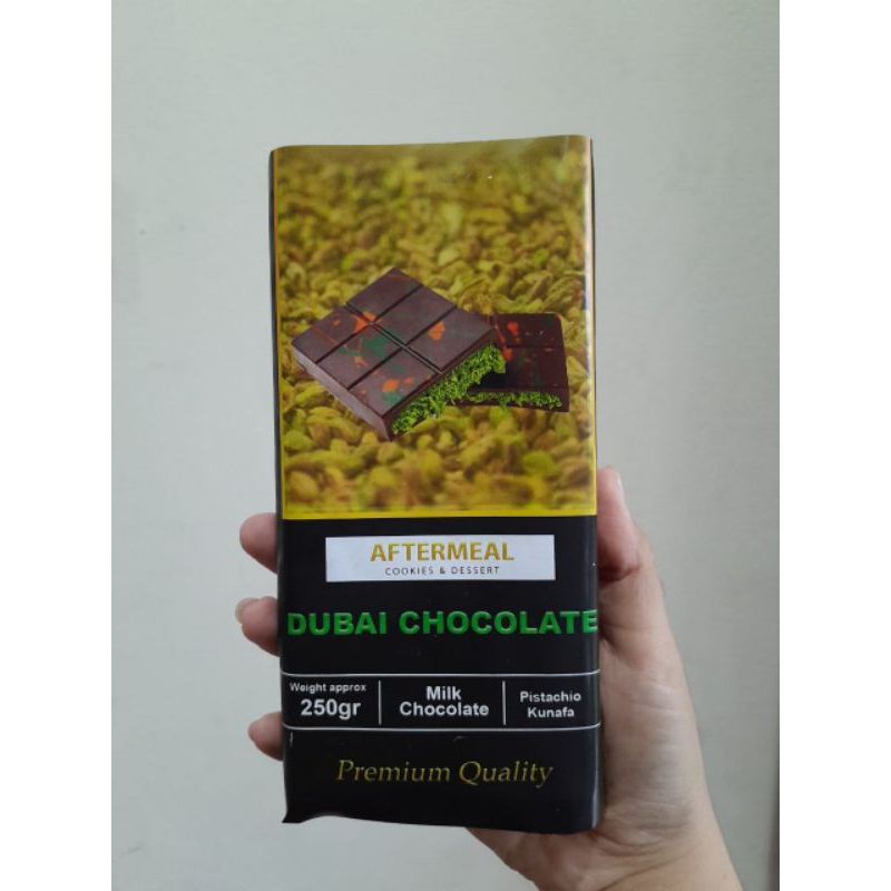 Jual COKELAT DUBAI PISTACHIO KUNAFA BIG SIZE 250GR | Shopee Indonesia