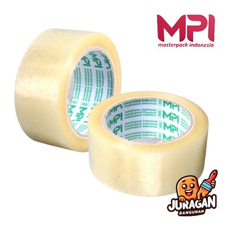 Jual (HARGA ECER) Lakban Bening MasterPack Indonesia MPI | MPI Tape ...