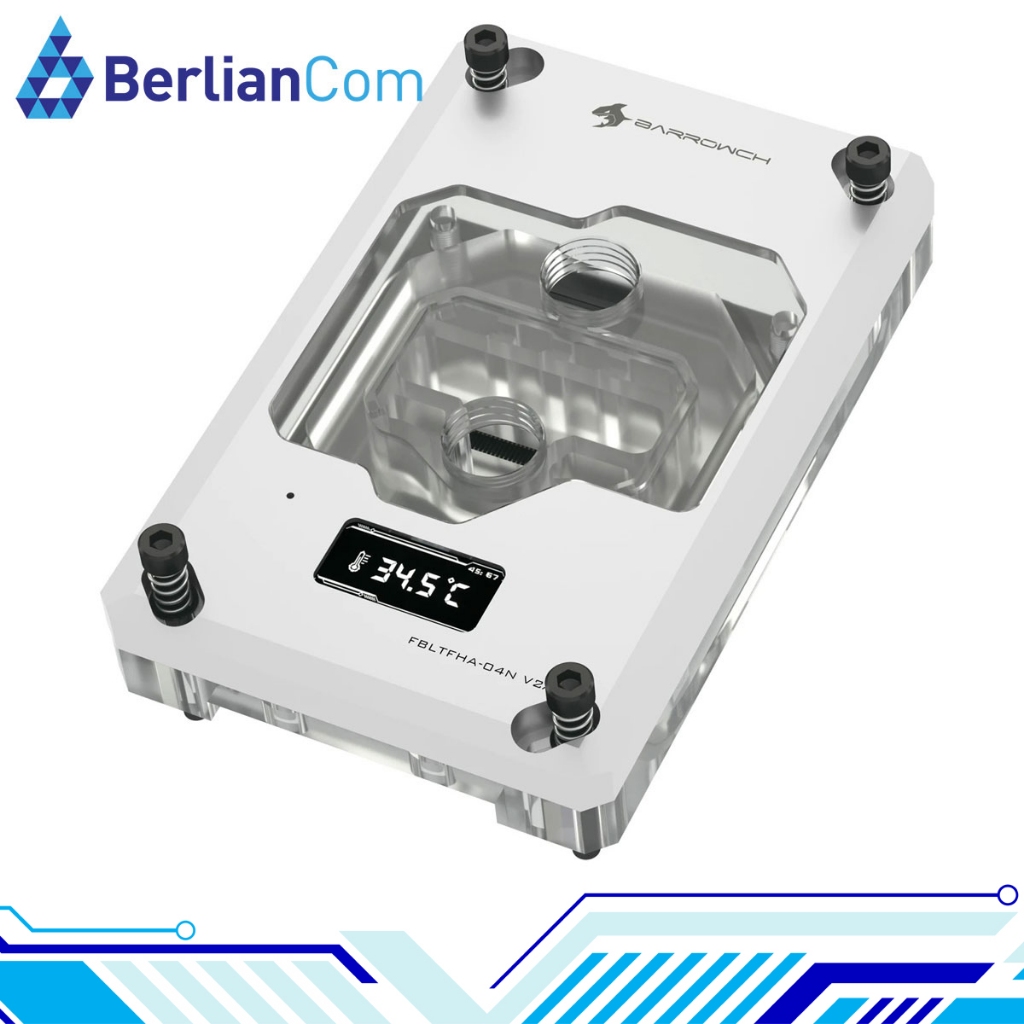 Jual BARROW FBLTFHA-04N V2A AMD AM4 / AM3 / AM5 TFT Display CPU Block ...