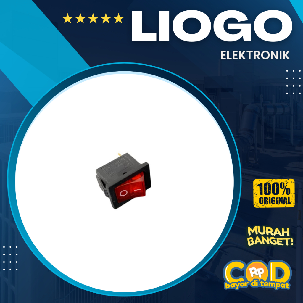 Jual Switch Lampu Kecil 3 Pin Swit On Off Lampu Kecil Rocker Switch Ada Lampu 3 Pin 21x15