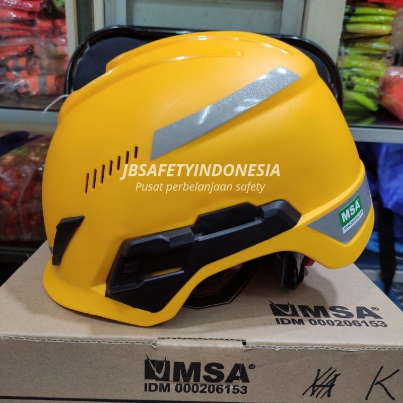Jual HELM PROYEK MSA - CLIMBING HELMET MSA KUNING | Shopee Indonesia