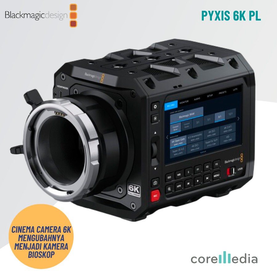 Jual Blackmagic Design PYXIS 6K Cinema Box Camera (ARRI PL) | Shopee ...