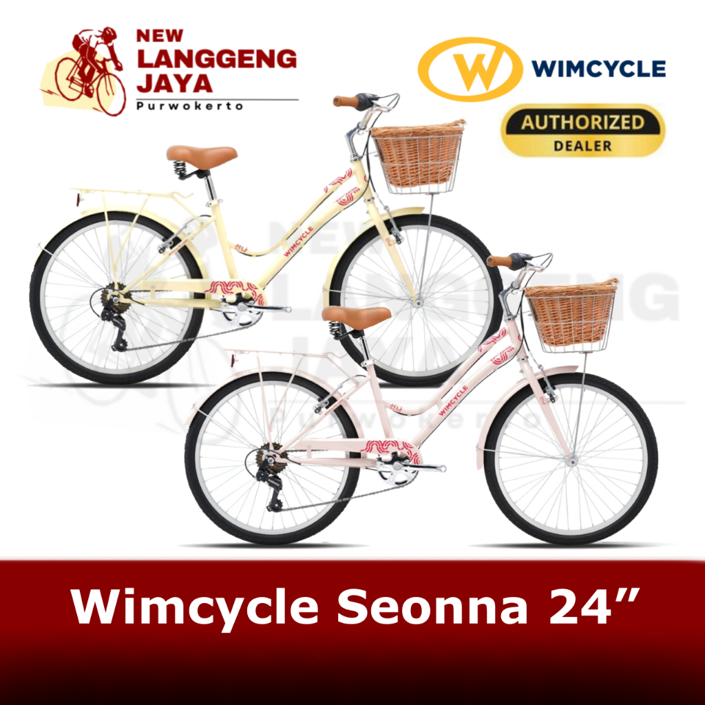 Jual Wimcycle Sepeda City Bike CTB Seonna 24" | Shopee Indonesia