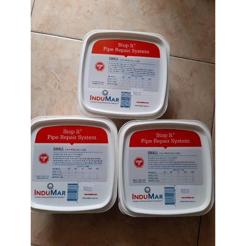 Jual MURAH STOK TERBATAS Indumar STOP IT Pipe Repair System Original | Shopee Indonesia