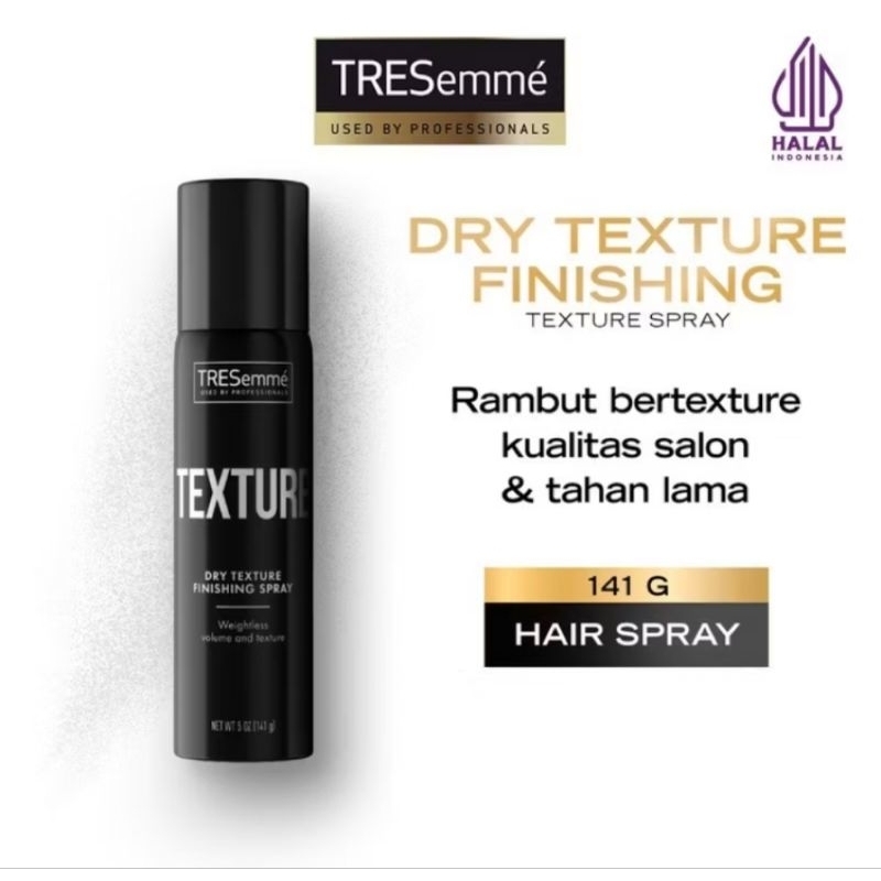 Jual Tresemme TEXTURE Dry Texture Finishing Spray 141 Gram | Shopee ...