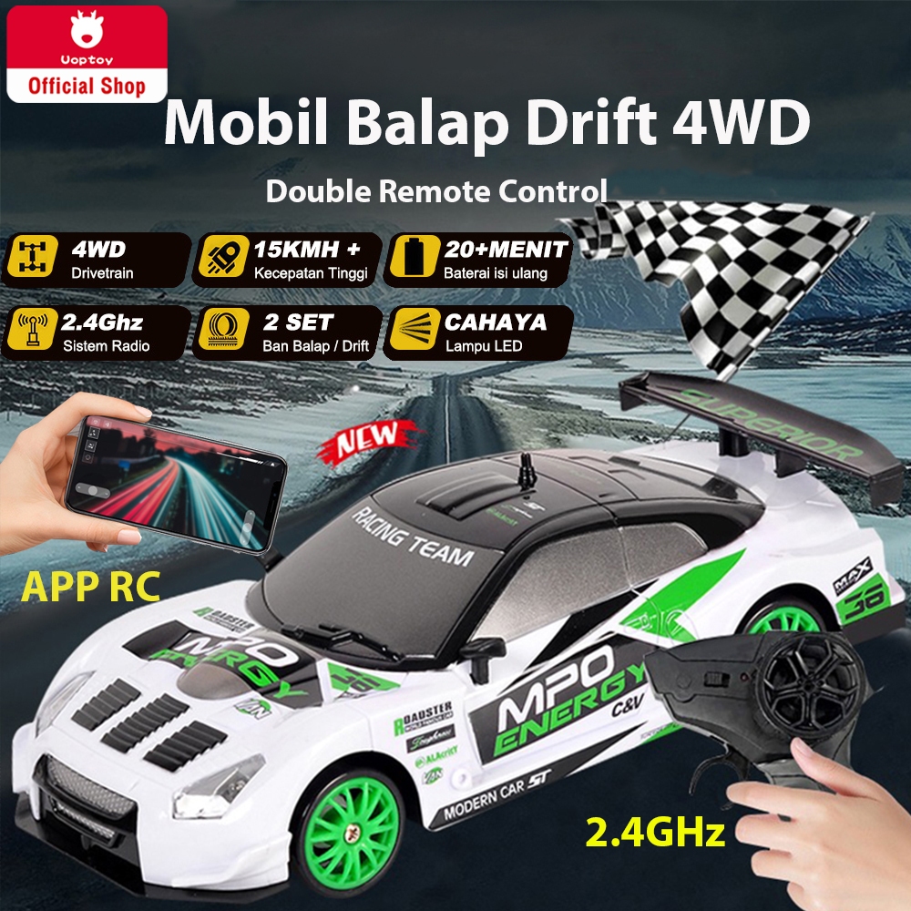 Jual Uoptoy Mobil Remote Control Mobil RC Drift 4WD 2,4GHz Mobil Remot ...