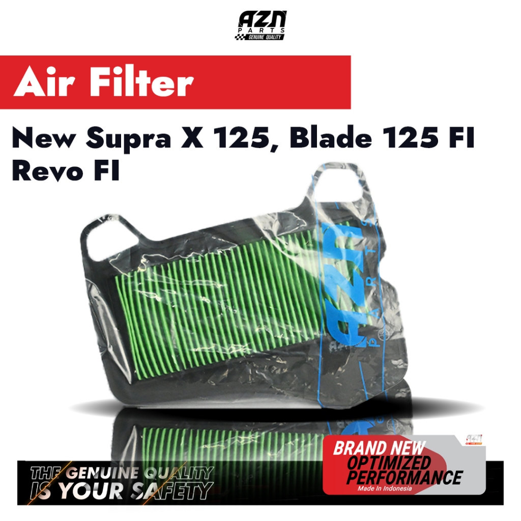 Jual Filter Udara AZN untuk NEW SUPRA X 125 FI, BLADE 125 FI, REVO FI ...