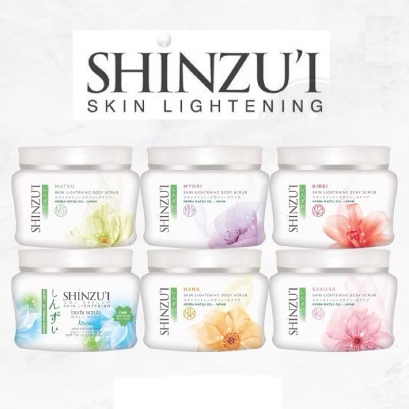Jual Shinzu'i Skin Lightening Body Scrub 110gr | Shopee Indonesia