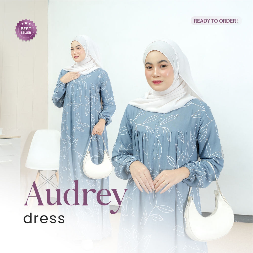 Jual My Zahir Audrey Dress Bumil Busui Friendly Gamis Jumbo Bahan Rayon Viscose Size M-XL ...