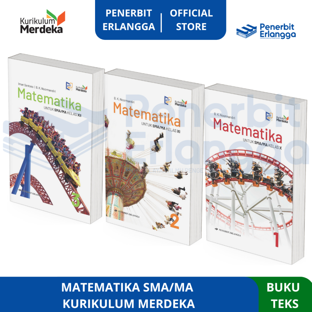 Jual [Erlangga Official] Matematika Sma/Ma Kelas 10 11 12 - Kurikulm Merdeka | Shopee Indonesia