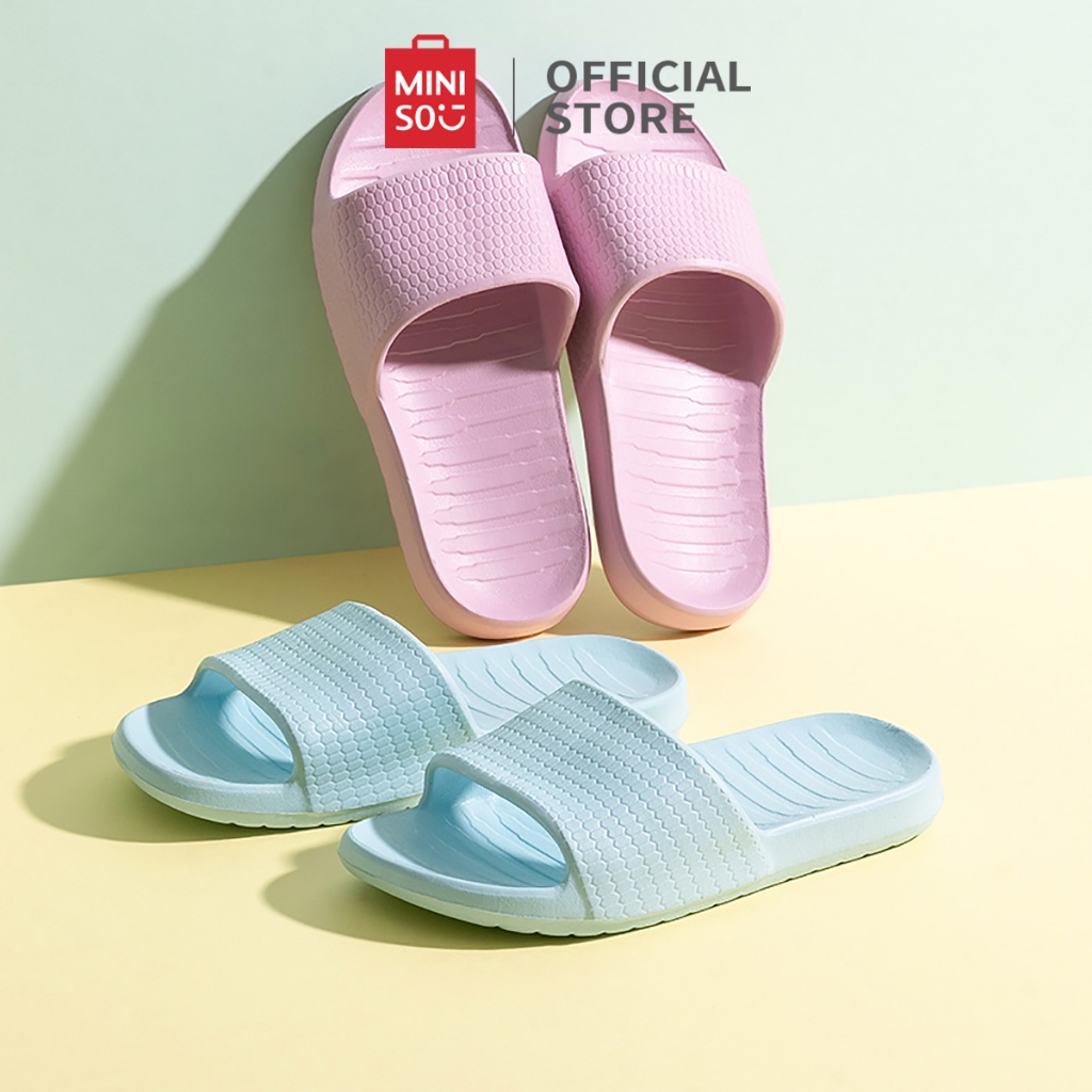 Jual MINISO Sandal Sendal Bathroom Slippers Sandal Wanita Terbaru ...