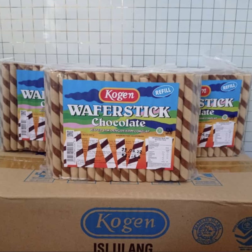 Jual ASTOR KOGEN CHOCOLATE REFILL WAFER STICK 500 GRAM | Shopee Indonesia