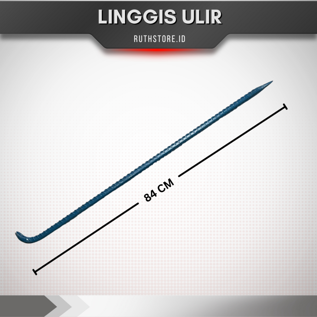 Jual Linggis Ulir/Linggis Pencabut Paku/Linggis Besi Panjang 84 cm ...