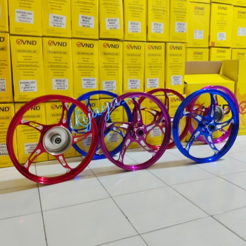 Jual VND PELEK RACING VELG JUPITER Z F1 MX OLD 140/160X17 NEW SPEED/KZR ...