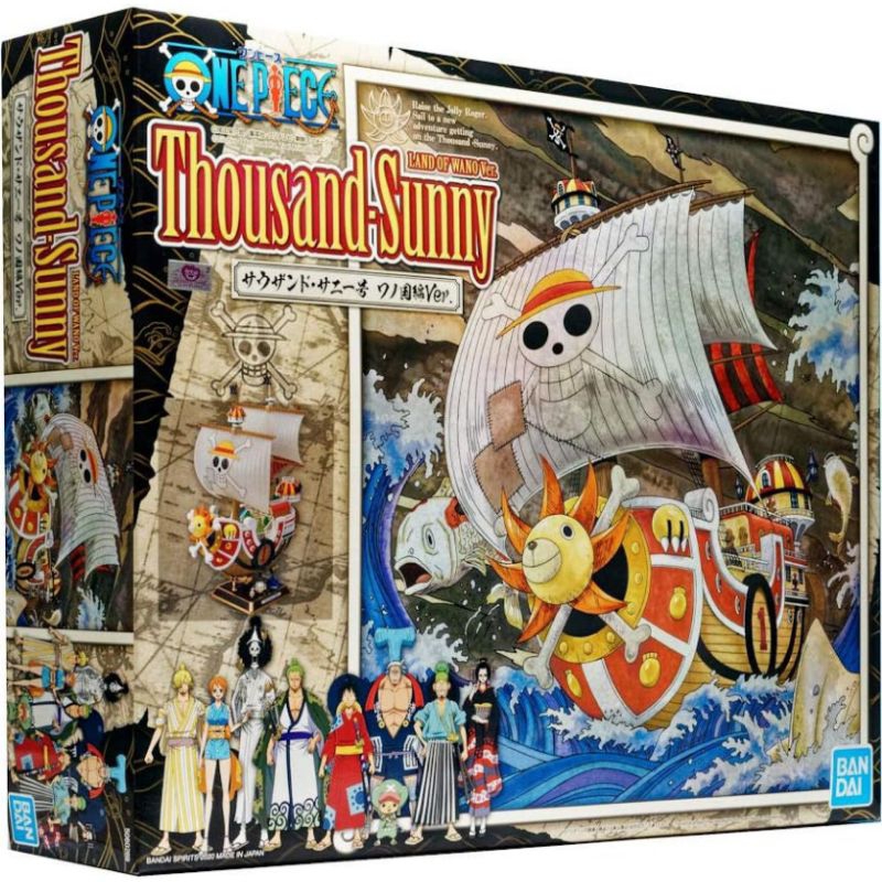Jual Bandai one piece thousand sunny spirits sailing ship collection ...
