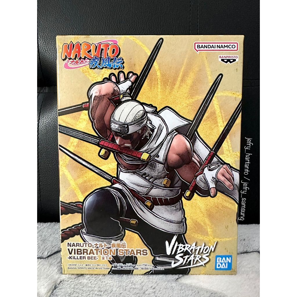 Jual Naruto Shippuden Killer Bee Vibration Stars Figure Original ...