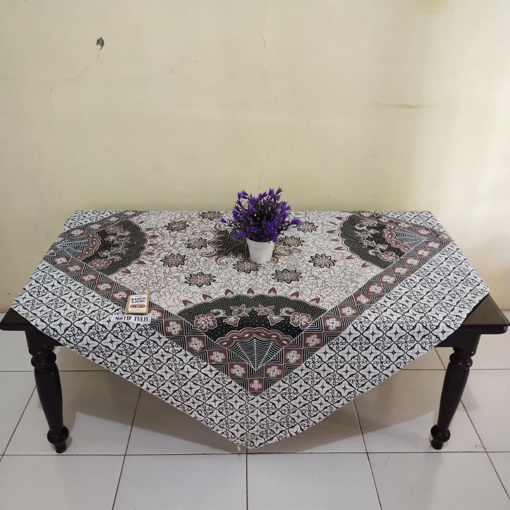 Jual Taplak Meja Tamu Meja Makan Besar Meja Teras Batik Raden Ajeng ...