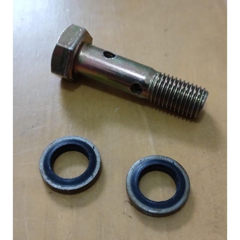 Jual 8mm Bolt Joint Baut Nepel Baut Oli Baut Solar Drat Halus Pitch 1. ...