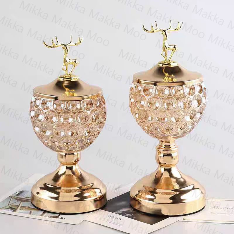 Jual Tempat permen kaca transparan Eropa kandilKaca Stoples / Stoples ...