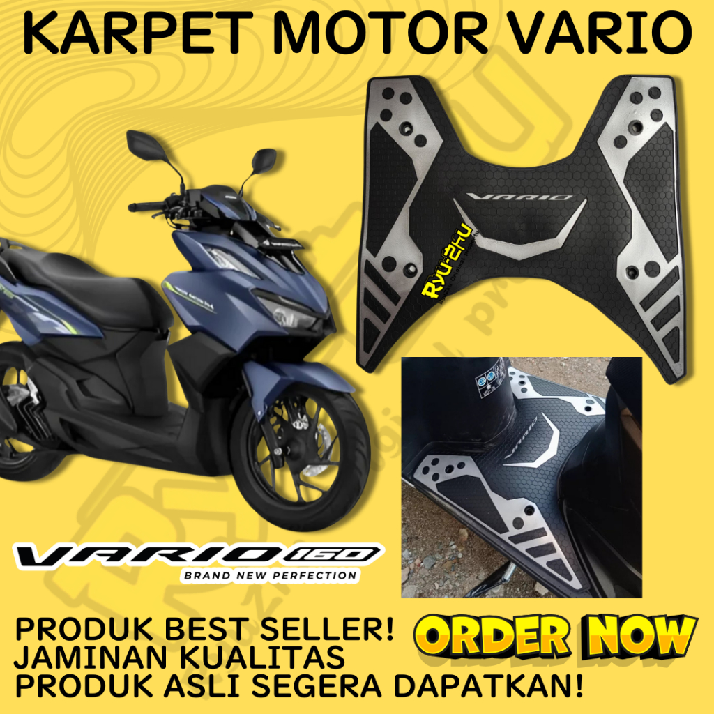 Jual Vario 160cc / Karpet Vario 160 / Karpet Motor Vario terbaruu 2022 - 2023 | Shopee Indonesia