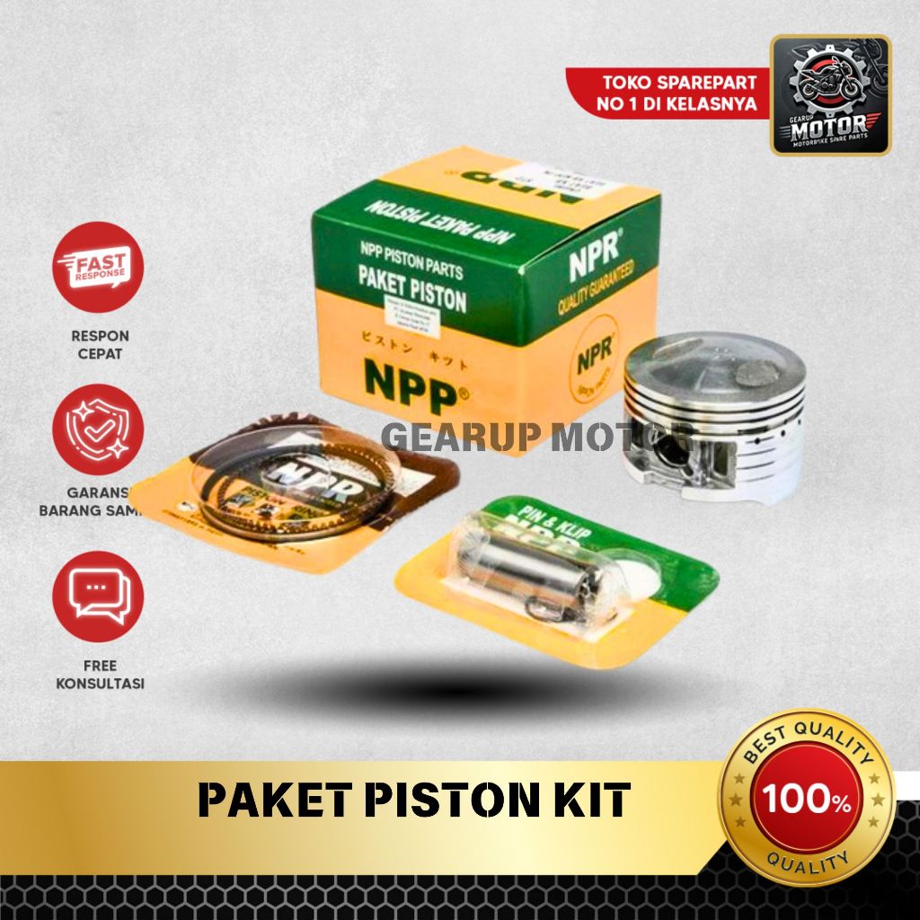 Jual Piston Kit NPP VARIO TECHNO 125 SEHER STD 0.25 0.50 0.75 1.00 1.50 2.00 | Shopee Indonesia