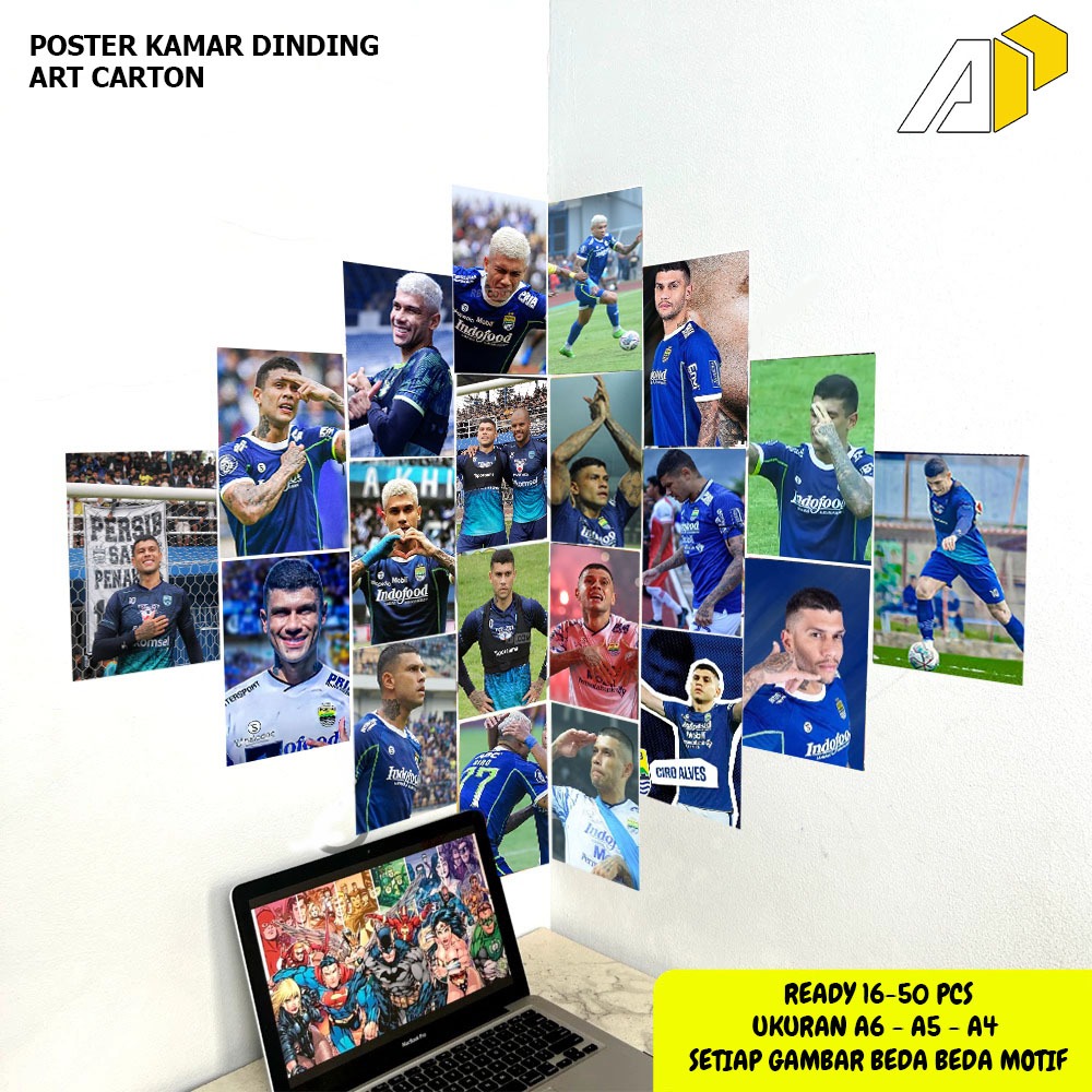 Jual Poster Dinding Kamar Gambar Ciro alves / Poster persib bandung ...
